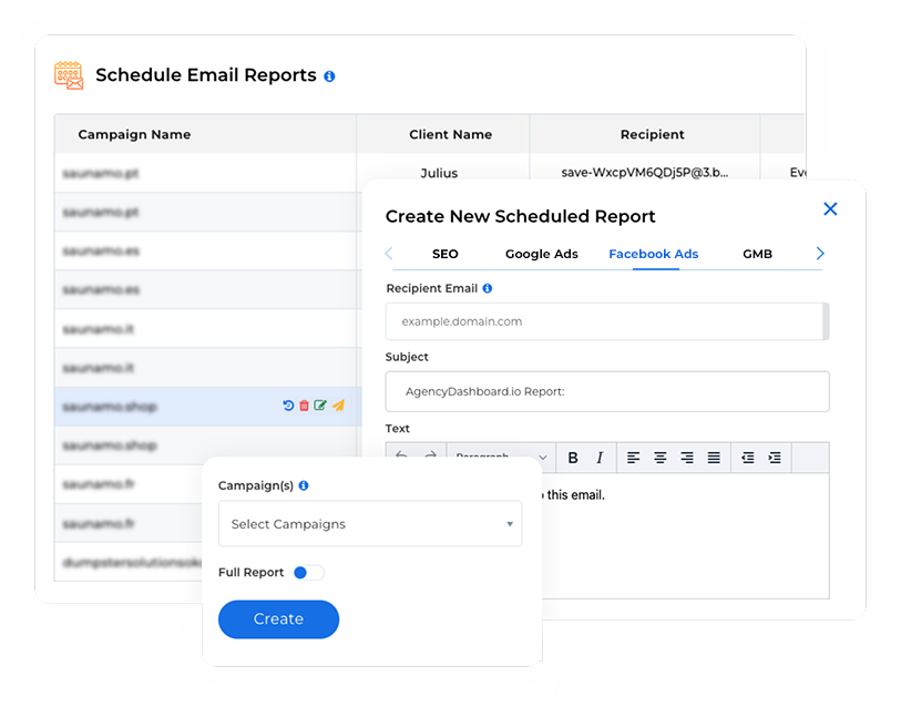 Facebook Ads Reporting Tool for Agencies | Agency Dashboard